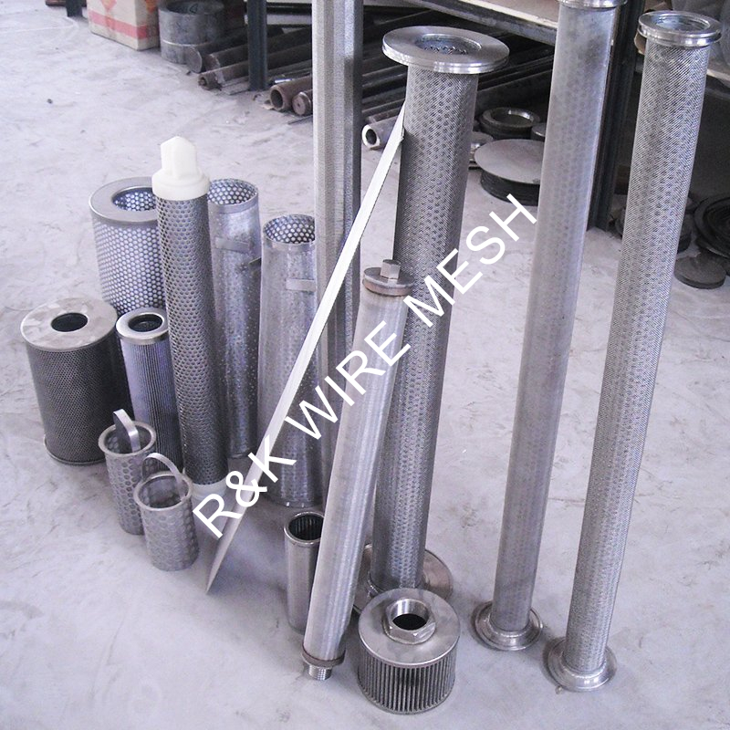 Stainless candle filter elements consist of Filter Candle Tube ...